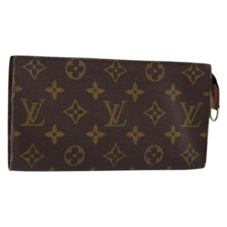Louis Vuitton Pre-owned Canvas Pouch - - Pre-owned - Damen - Braun - ONE SIZE