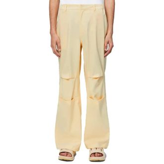 Rains Suva Hardshell Hose Wide - - Trousers - Damen - Beige - S