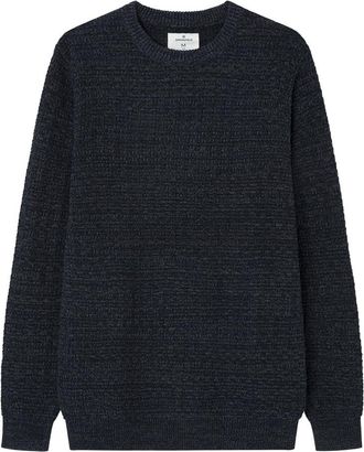 Springfield Herren Suéter Polo-Pullover, Navy, XL