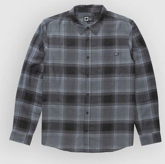 Salty Crew Early Bird Flannel Hemd pirate black