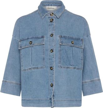 MY ESSENTIAL WARDROBE Femme, Chemises, Bleu, Taille: 42 FR Chemise en jean