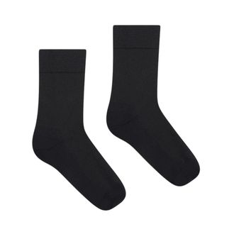 Wolford Femme, Sous-v&ecirc;tements, Noir, Taille: 38 FR Chaussettes Cachemire Soie