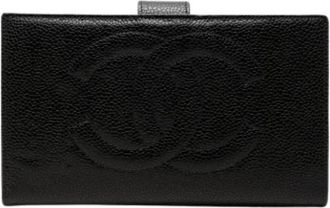 Chanel Pre-owned Long Wallet - - Pre-owned - Damen - Schwarzk - ONE SIZE