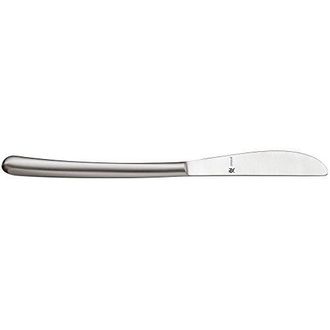 WMF Vision Men&uuml;messer 23,2 cm, Hohlheftmesser, Messer mit eingesetzter Klinge, Tafelmesser Cromargan protect, Edelstahl mattiert, kratzbest&auml;ndig, sp&uuml;lmasc