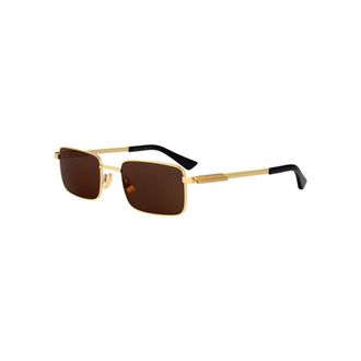 Bottega Veneta unisex, Accessoires, Jaune, Taille: 53 MM Lunettes de soleil Bv1469S