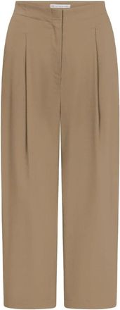 Raffaello Rossi Femme, Pantalons, Brun, Taille: 46 FR Wide Pantalons