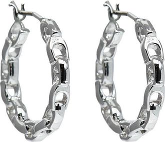 Coach Ohrringe 37426114RHO030 Silberfarben