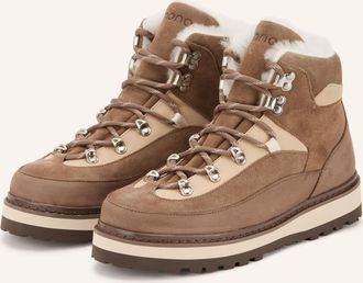 MONO Mono Schn&uuml;rboots Tag Cap beige