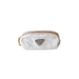 Prada Pochette &agrave; maquillage Pre-owned - Femme - Pre-owned - Gris - Taille: ONE Size