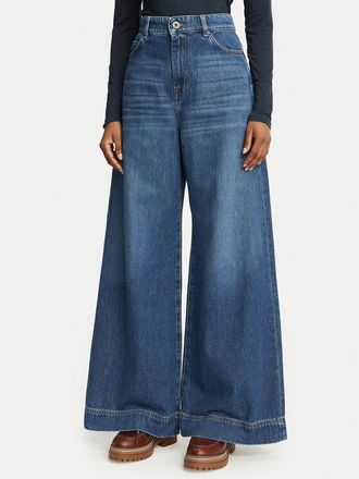 Max Mara Jeans Ciro 2625186032 Dunkelblau Wide Leg