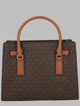 Michael Michael Kors Womens Handbag Hamilton Brown 89.pvc Handbags Hand Bags