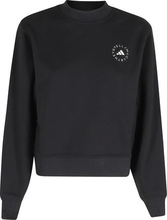 adidas by Stella McCartney Femme, Sweatshirts et sweats &agrave; capuche, Noir, Taille: 40 FR SweaT-shirt Regular