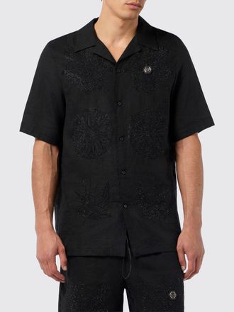 Philipp Plein Hemd Herren Farbe Schwarz