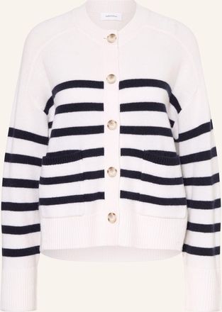 Darling Harbour Darling Harbour Strickjacke Mit Cashmere weiss