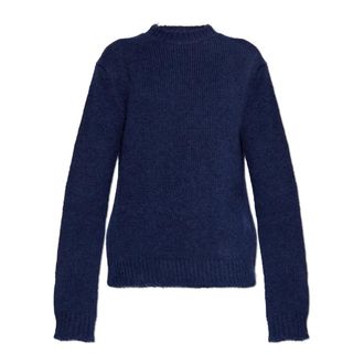 Jil Sander Rundhalspullover - - Knitwear - Damen - Blau - 2XS