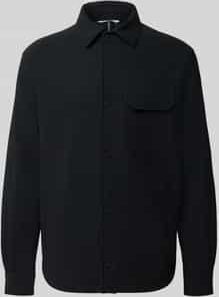 Antony Morato Regular Fit Overshirt mit Brusttasche und Label-Detail