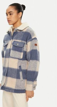 Roxy Übergangsjacke Passage Of Time ERJJK03610 Blau Relaxed Fit