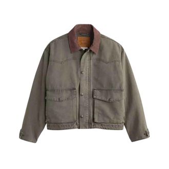 Levi's Western Hilltop Jacket - - Jackets - Herren - Gr&uuml;n - L
