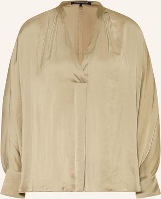 Luisa Cerano Luisa Cerano Blusenshirt Aus Satin gruen