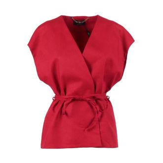 Clips Femme, Vestes, Rouge, Taille: 46 FR Blouses