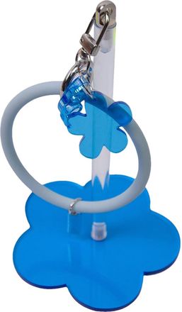 Generic Handdrahthalter f&uuml;r H&auml;kelnadeln, Handdrahthalter - Reise-Garnhalter f&uuml;r Blumenfr&uuml;chte mit Handgelenk | Crochet Spinner Minder Stand, gestrickt zur Auf