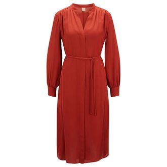 HUGO BOSS Dibanora 6 Freizeitkleid für Damen (Rot)