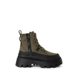 Palladium Bottines compens&eacute;es en coton