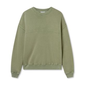 Axel Arigato Gens Washed Sweatshirt - - Sweatshirts & Hoodies - Herren - Gr&uuml;n - XS