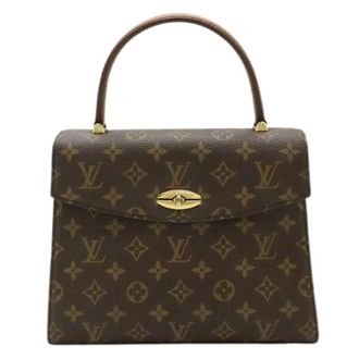 Louis Vuitton Pre-owned Monogram Malletier Handbag - Femme - Pre-owned - Brun - Taille: ONE Size