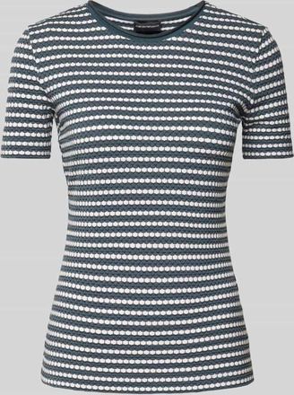 Emporio Armani T-Shirt mit Viskose-Anteil und Rundhalsausschnitt