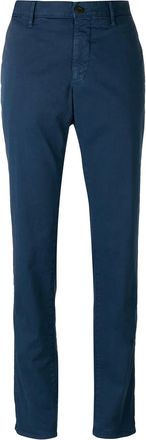 Incotex Schmale Chino - Blau