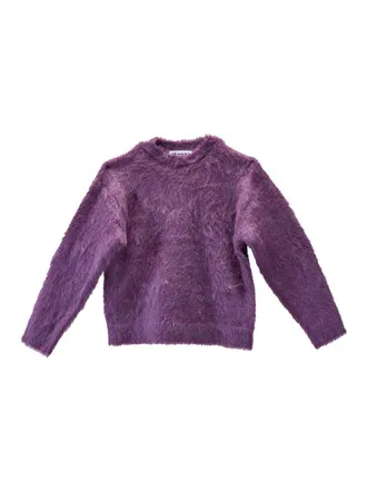 Sunnei Pull Col Rond - Violet