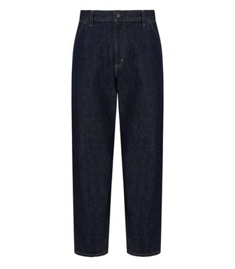 Carhartt Work in Progress JEAN SINGLE KNEE BLEU FONC&Eacute; CARHARTT WIP