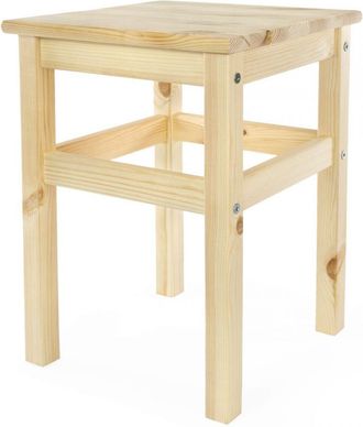 IKEA ODDVAR Holz Hocker stapelbar