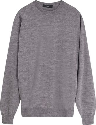 FILIPPO DE LAURENTIIS Pullover mit Rundhalsausschnitt - Grau