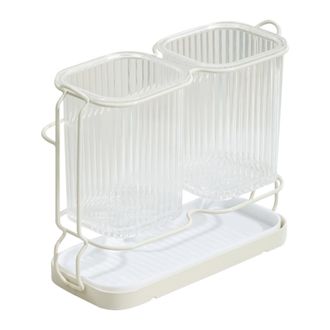 Generic Zahnb&uuml;rste & Razor Stand - Dekorative Tassenhalter, platzsparende Veranstalter | Tragbare Badezimmer Eitelkeit Arbeitsplatte Lagerung f&uuml;r Sp&uuml;le Colleg