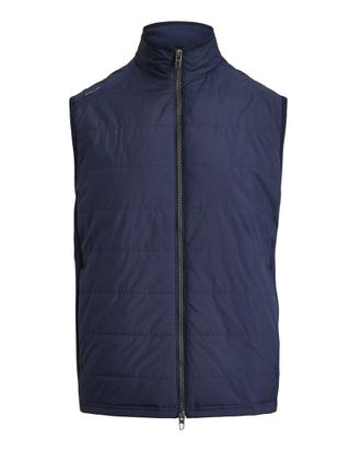 Ralph Lauren Leichte RLX-Weste im Materialmix mit Logo-Emblem in