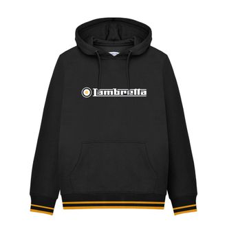 Lambretta Kapuzenpullover für Herren (Schwarz/Gold)