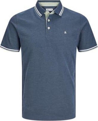 Jack & Jones Jjepaulos Polo Ss Noos Pls Homme Jjepaulos Polo Ss Noos Pls, Oceanview, XXL