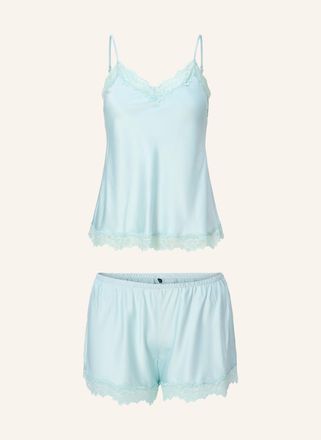 LingaDore Daily Satin Top & Short blau