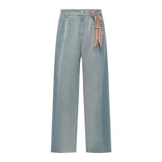 Marni Homme, Jeans, Bleu, Taille: W31 Jean Chambray avec Foulard