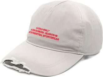 A-Cold-Wall* A-Cold-Wall, Homme, Accessoires, Gris, Taille: ONE Size Casquette D&eacute;lav&eacute;e