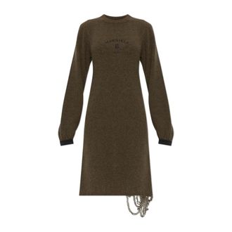 Maison Margiela Kleid mit Vintage-Effekt - - Dresses - Damen - Gr&uuml;n - S