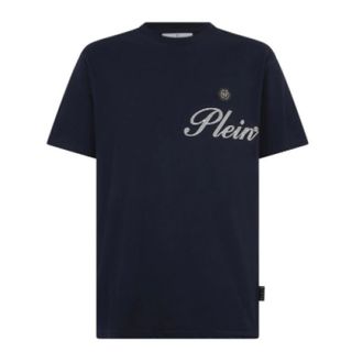 Philipp Plein Herren, Oberteile, Blau, MGr&ouml;&szlig;e