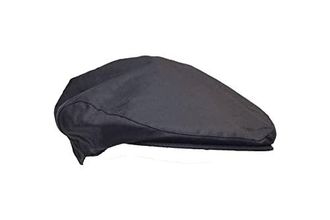 Walker and Hawkes Walker & Hawkes - Casquette Plate cirée - Unisexe - pour la Campagne - Bleu Marine - 3XL (62cm)