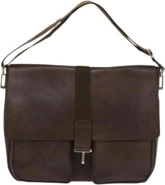 Bulgari Pre-owned Cuir sacs-ports-paule - Femme - Pre-owned - Brun - Taille: ONE Size