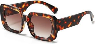 Generic Lunettes De Soleil Carr&eacute;es &Agrave; Grande Monture For Hommes, For Lext&eacute;rieur, Les Vacances, La Conduite(Multi-colored)