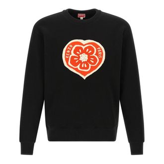 Kenzo Boke Heart Sweatshirt - - Sweatshirts & Hoodies - Herren - Schwarzk - S