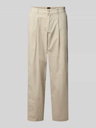 Boss Orange by Hugo Boss Straight Fit Chino aus Baumwoll-Mix Modell CHINO_ST_PLEATED_1