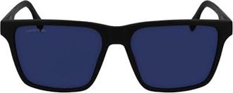 Lacoste Lunettes de Soleil LACOSTE L6039S 002 MATTE BLACK 57/16/145 Homme